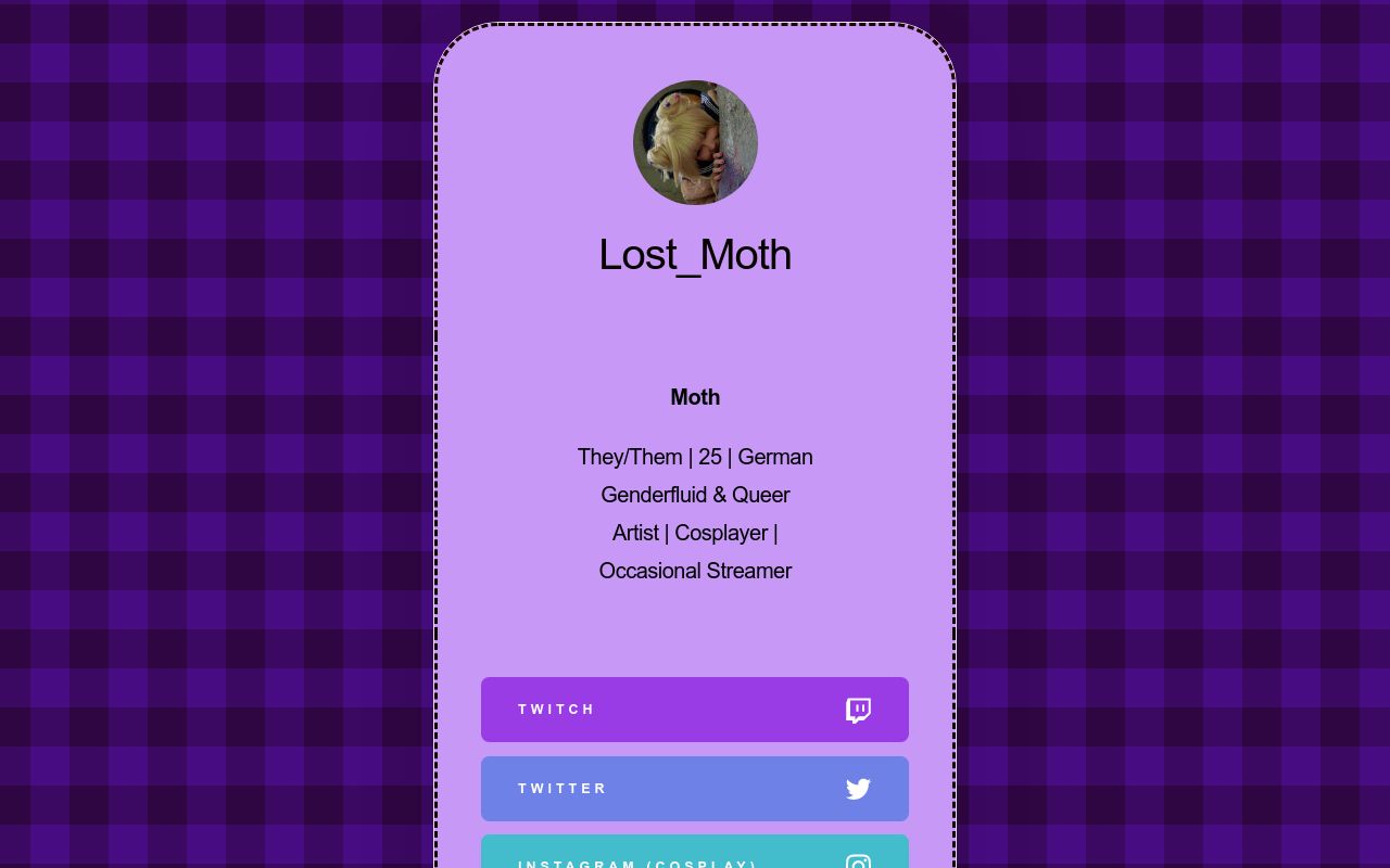 Moth's Carrd